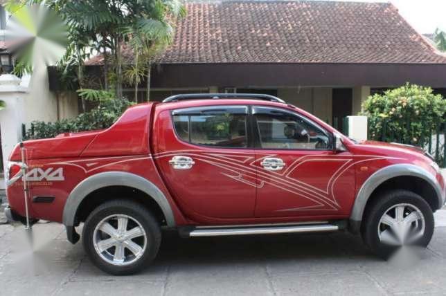 Mitsubishi Strada Triton 4x4 Double Cabin Thn 2008 GLS Merah 1144030
