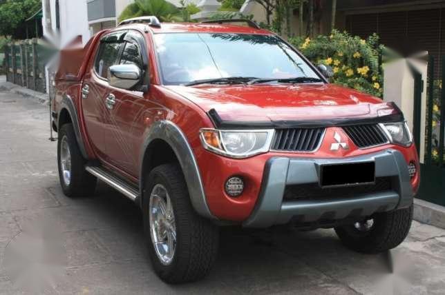 Mitsubishi Strada Triton 4x4 Double Cabin Thn 2008 GLS Merah 1144030
