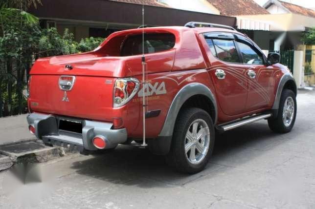 Mitsubishi Strada Triton 4x4 Double Cabin Thn 2008 GLS Merah 1144030