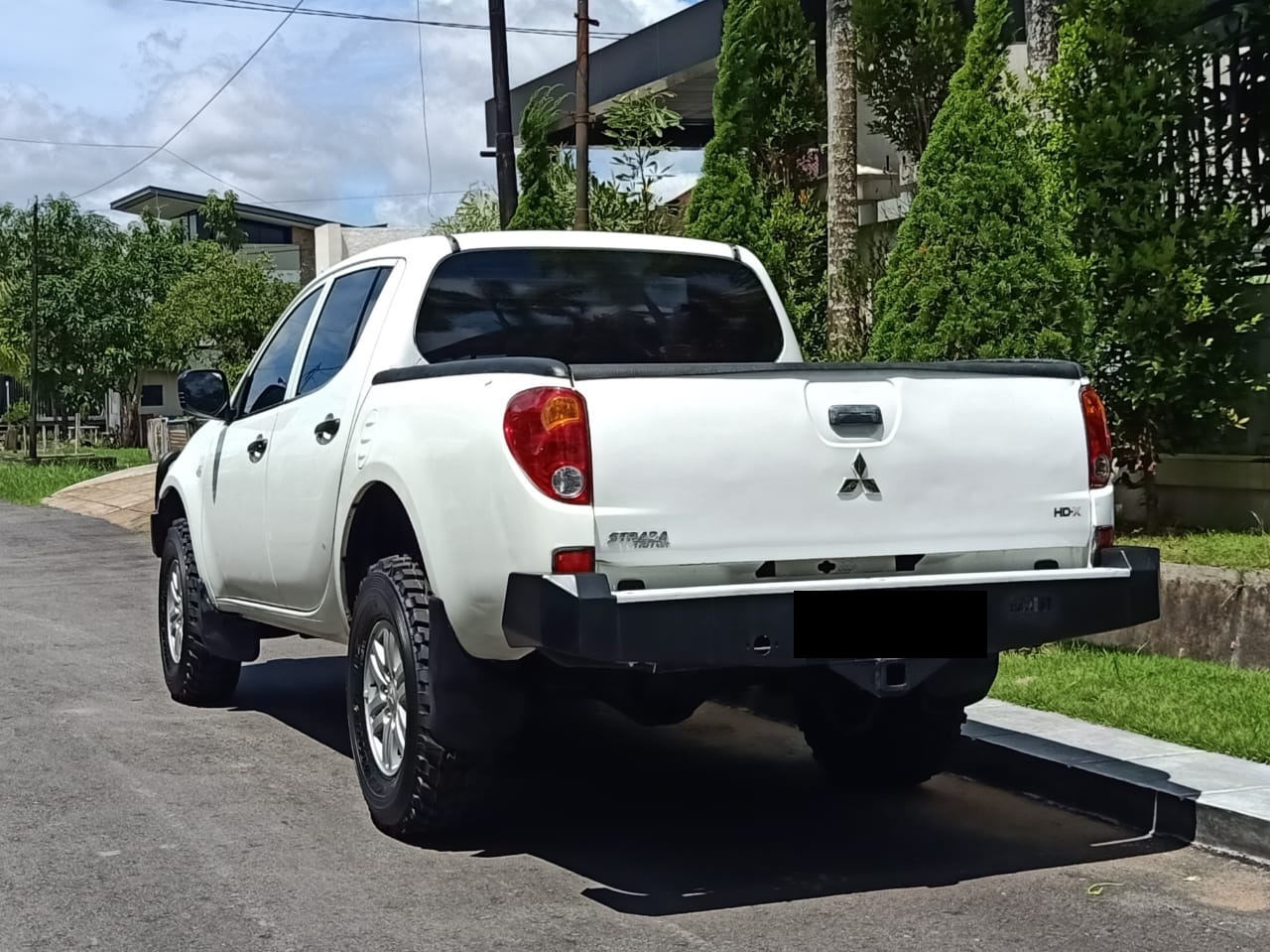 MITSUBISHI STRADA TRITON PU GLX 4X4 WHITE 2015 4486158