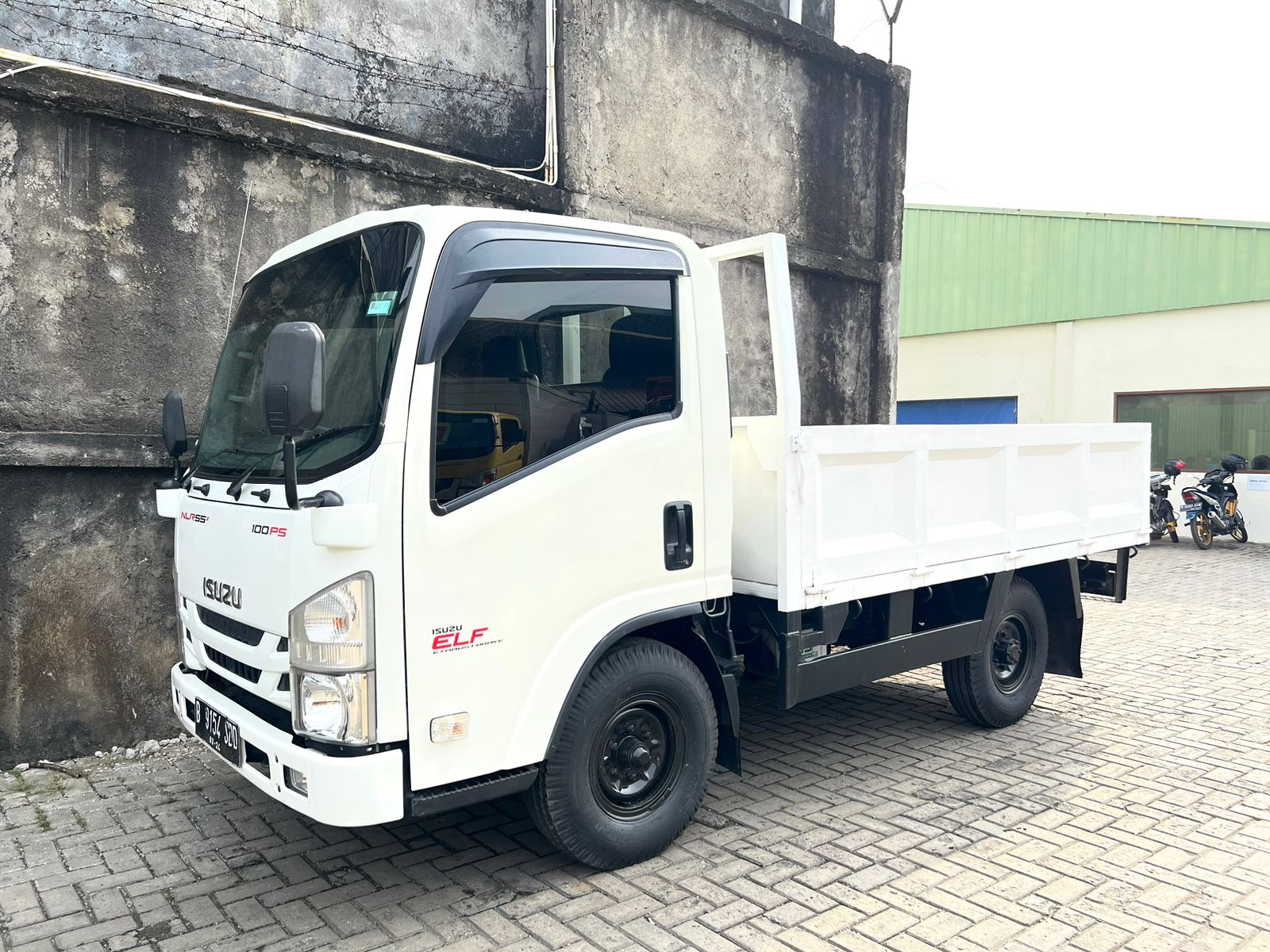 48rbKM+banBARU MURAH CDE Isuzu Elf engkel NLR55TX bak besi triway 2018 ...