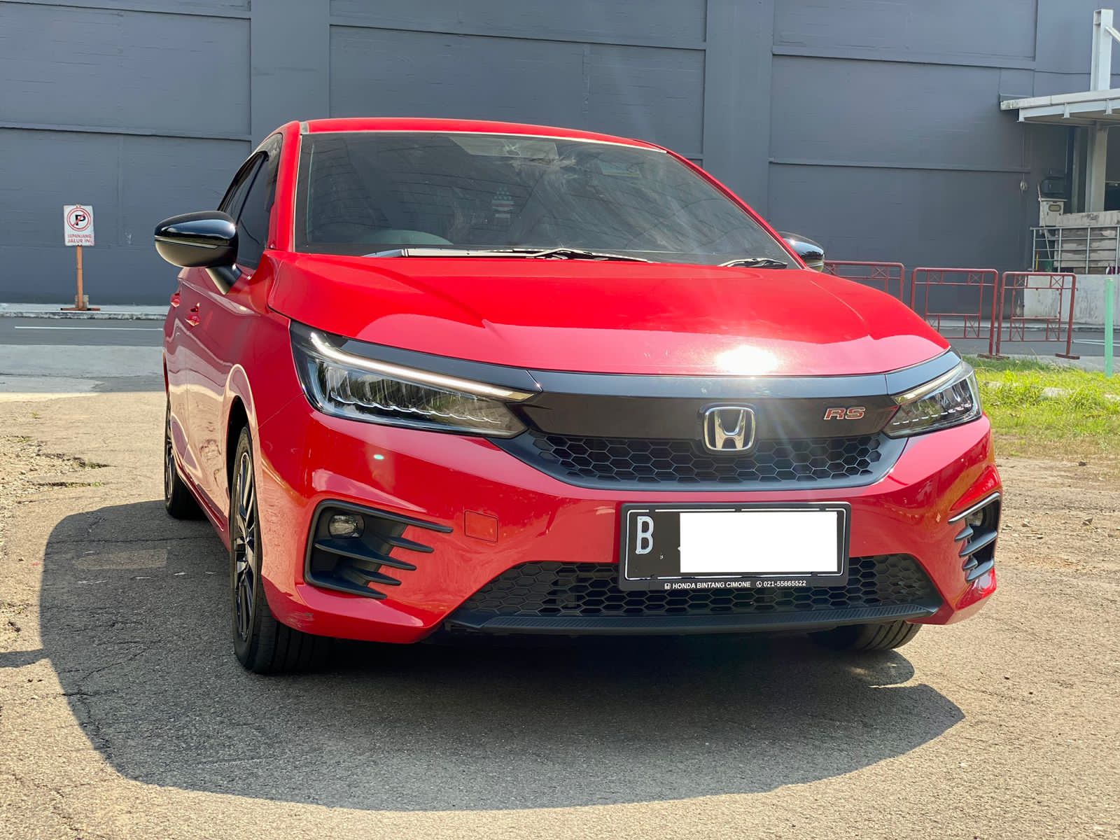 Honda City Hatchback RS MANUAL 2021 Merah 4668072
