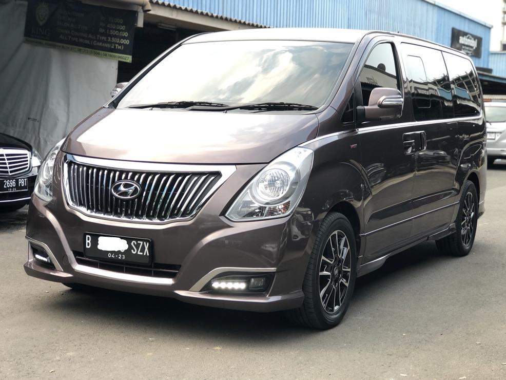 HYUNDAI H-1 ROYALE DIESEL AT COKLAT 2018 HARGA TERBAIK!! 4700966