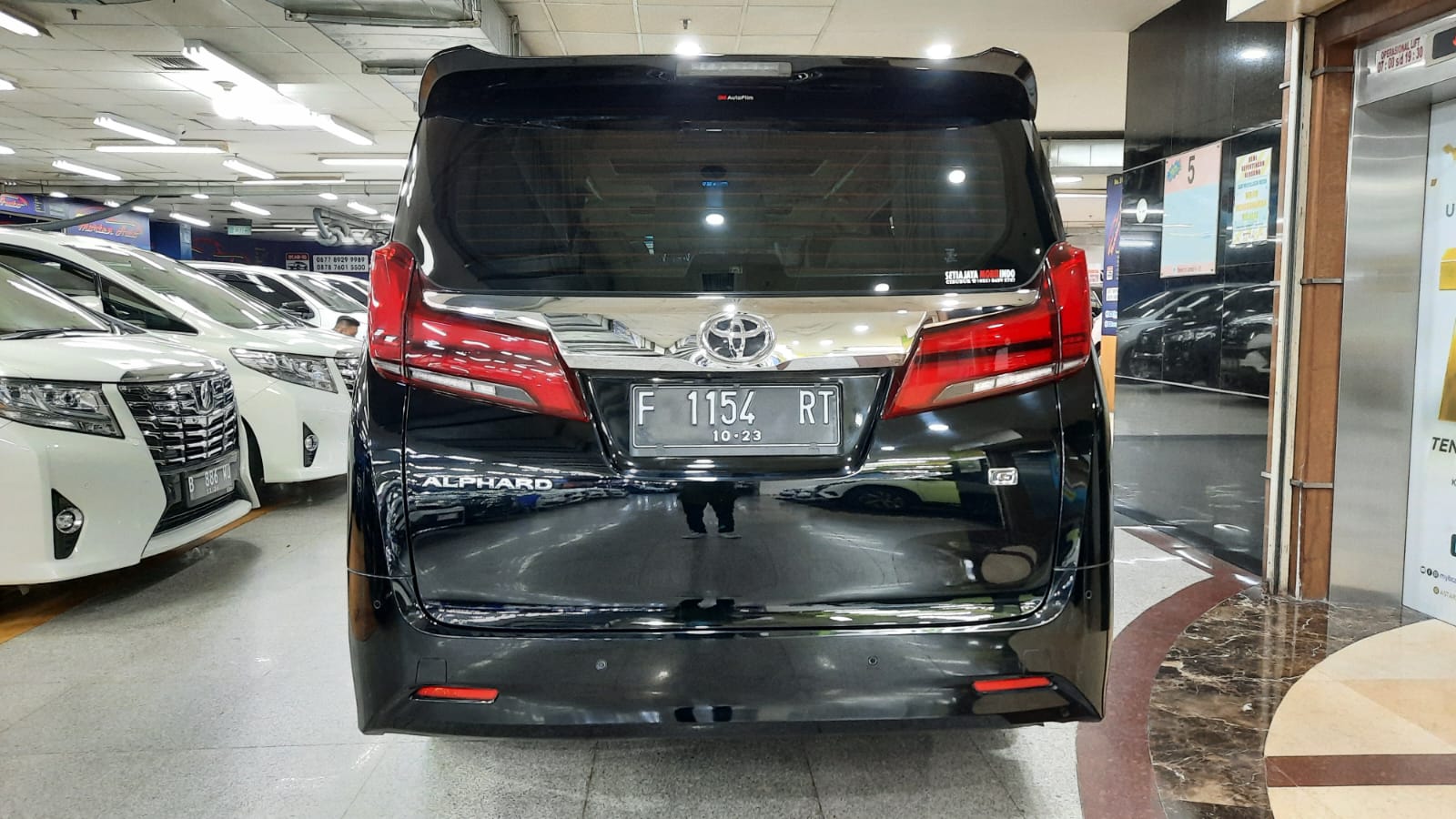Toyota Alphard 2018 2.5 ATPM G A/T km 17.000 hitam pajak ... 4716549