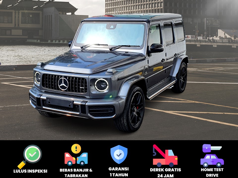 Mercedes Benz Jeep G63 AMG AT 2023 Indium Grey On Red 4728802