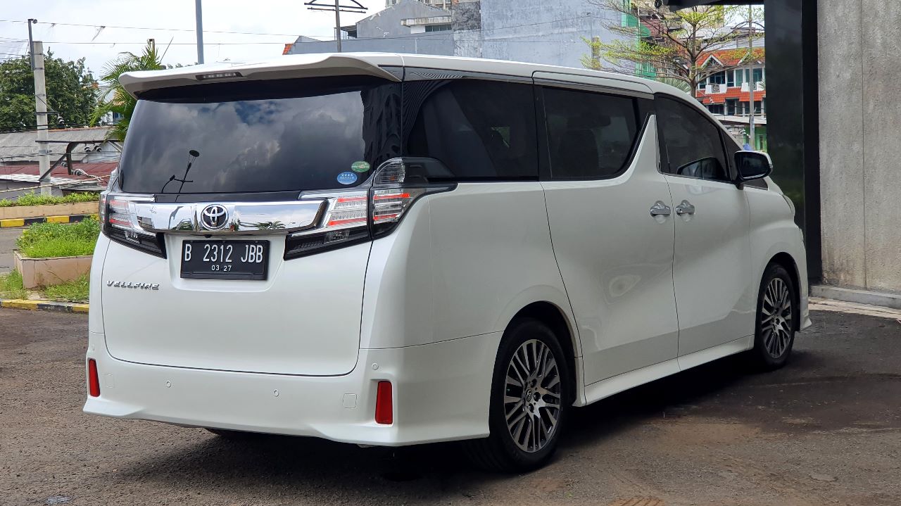 Toyota Vellfire 2.5L ZG Audioless CBU AT 2016 White On Black KM ... 4742767