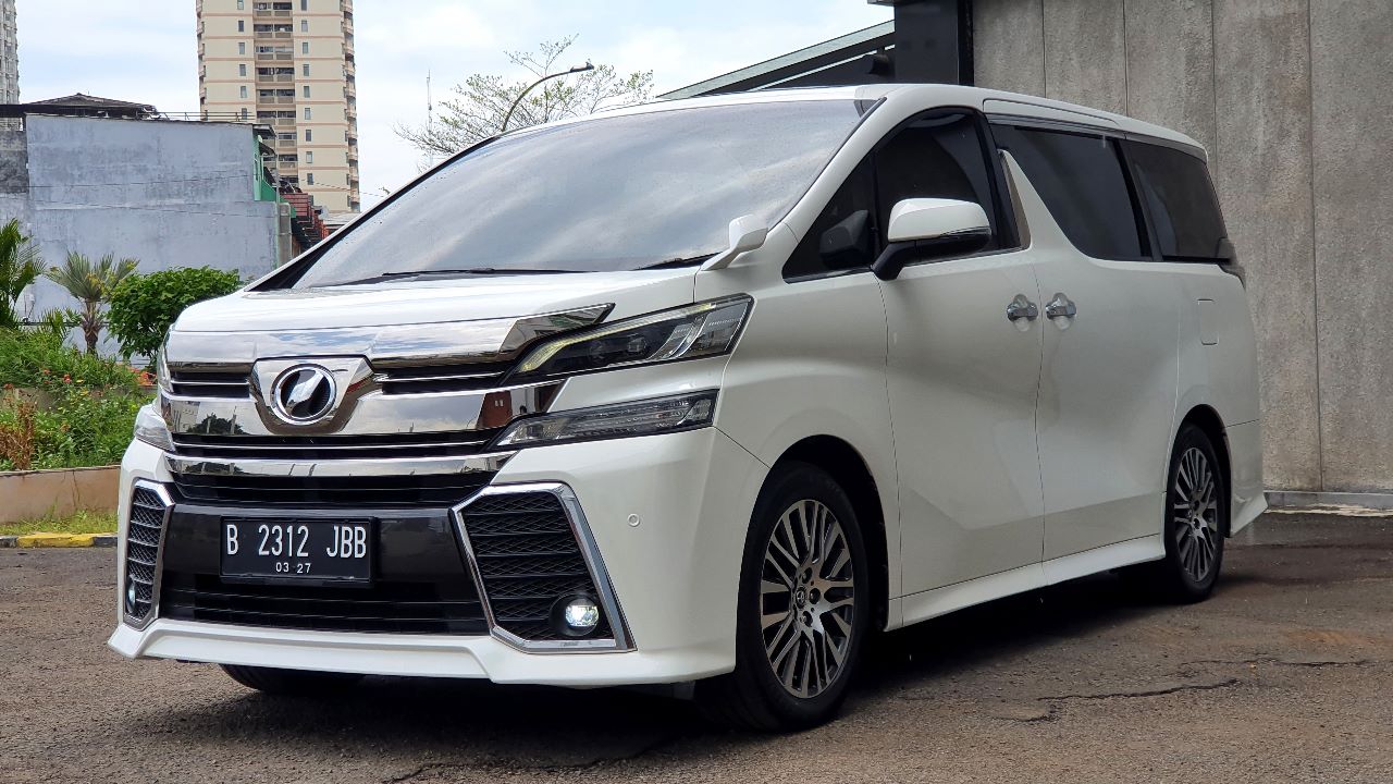 Toyota Vellfire 2.5L ZG Audioless CBU AT 2016 White On Black KM ... 4742767