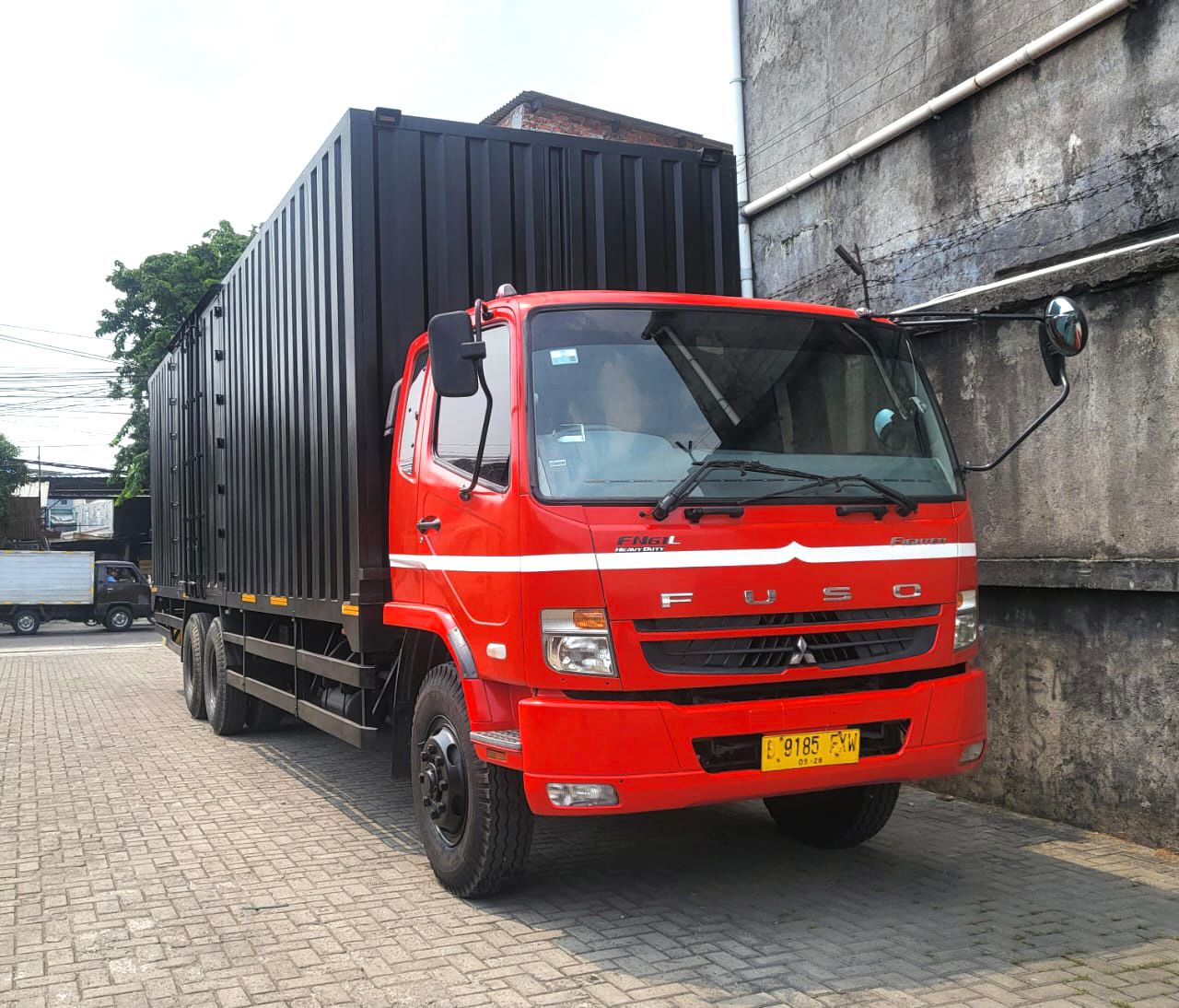 reg 2021+10banBARU MURAH Mitsubishi Fuso tronton 6x2 HD box besi 2020 ...
