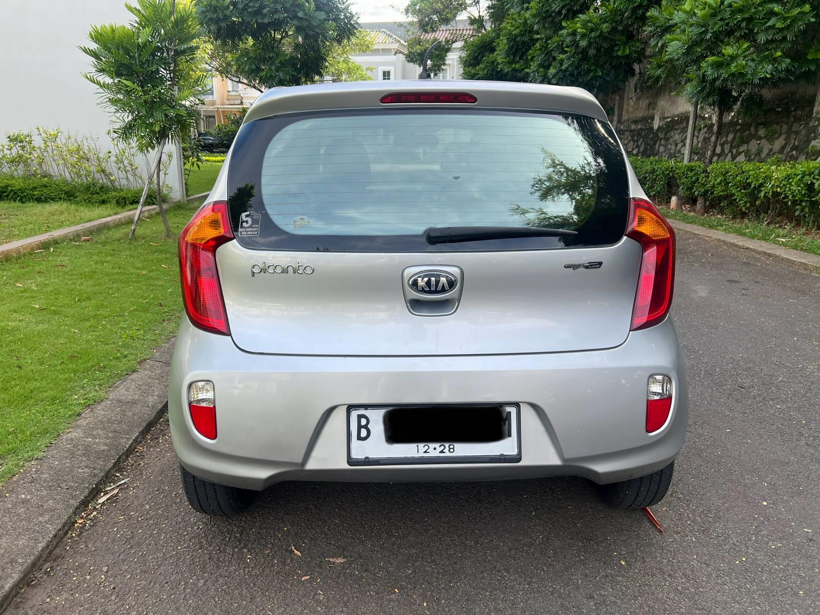Kia Picanto SE 2013 Manual Silver Murah Bagus 4779325