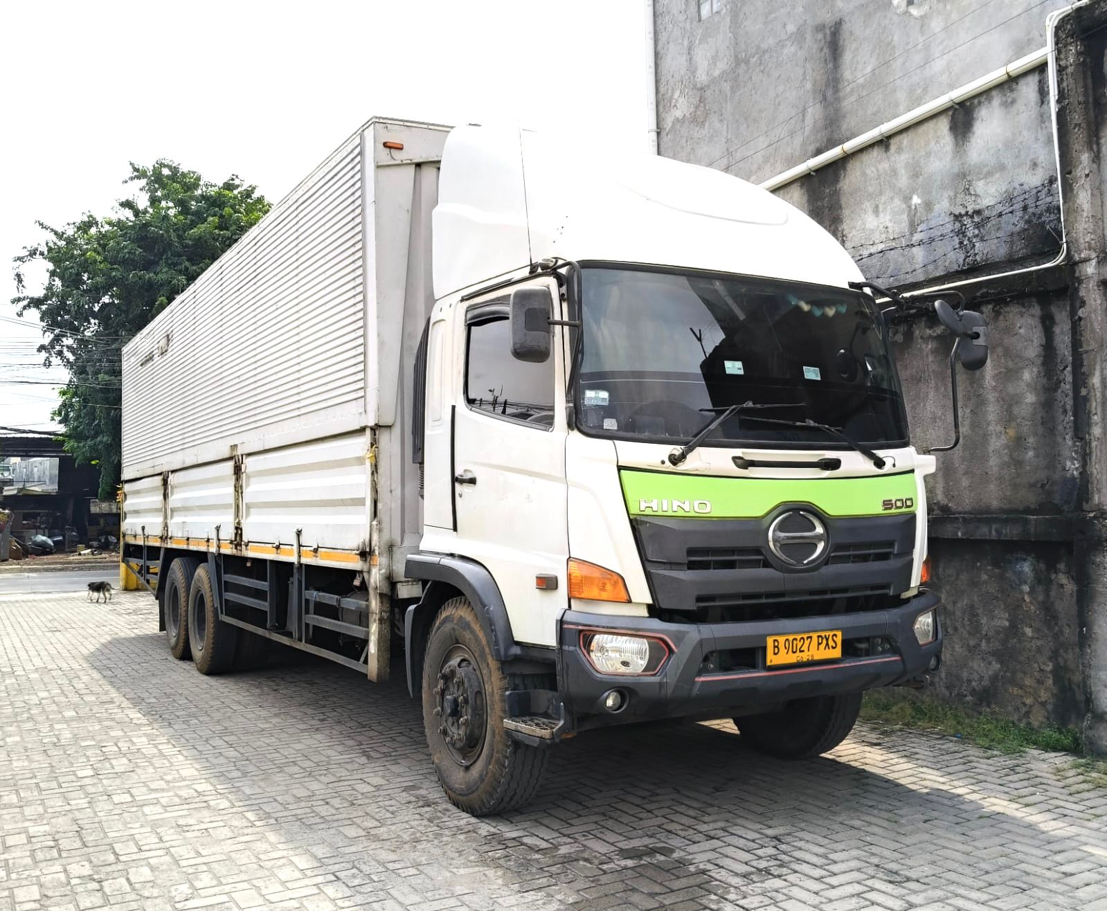 10 roda Hino tronton 6x2 FL260JW Wingbox 2018 ranger lohan wing box 4833355