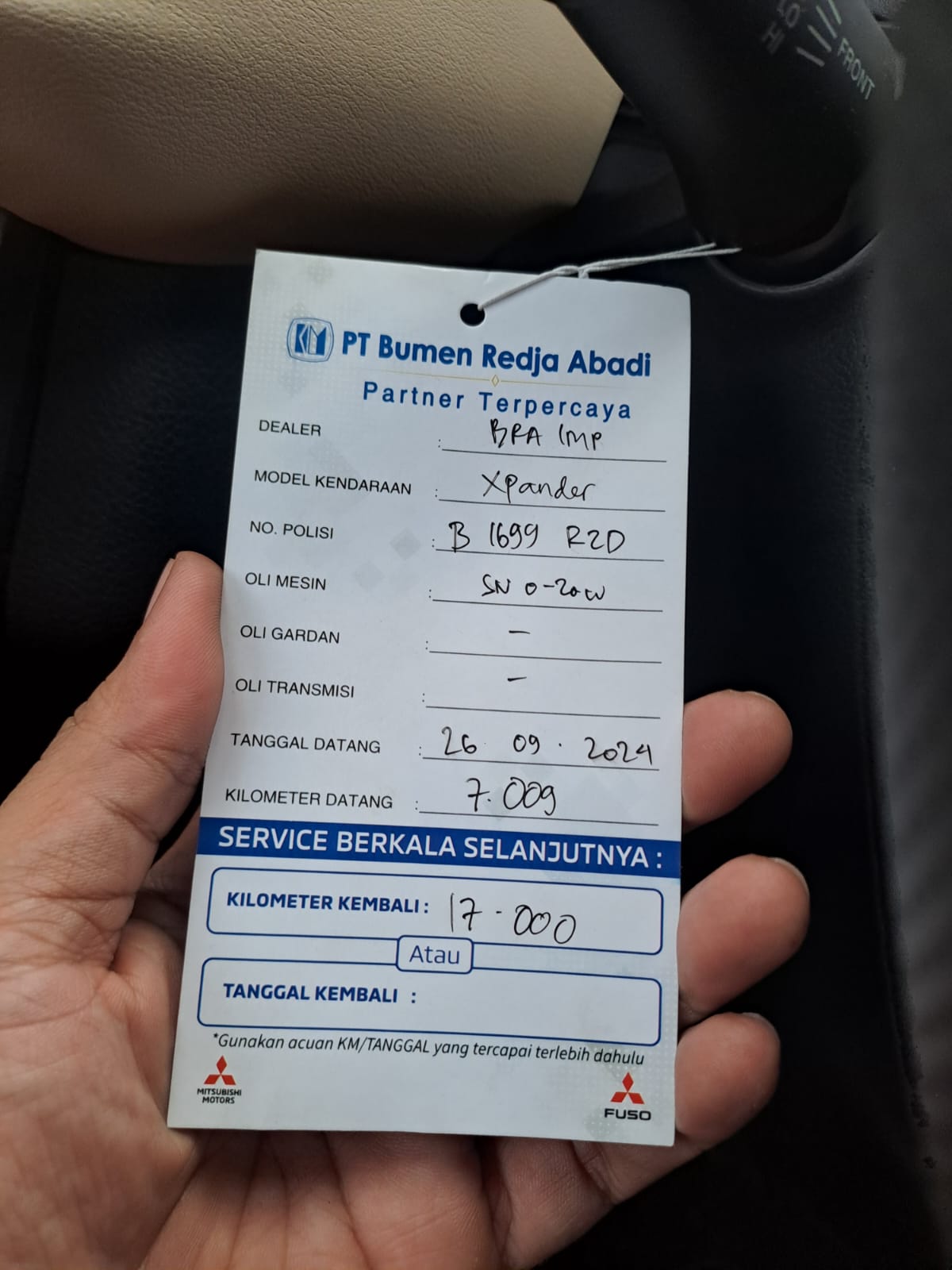 Mitsubishi New Xpander Ultimate AT 2024 4836638