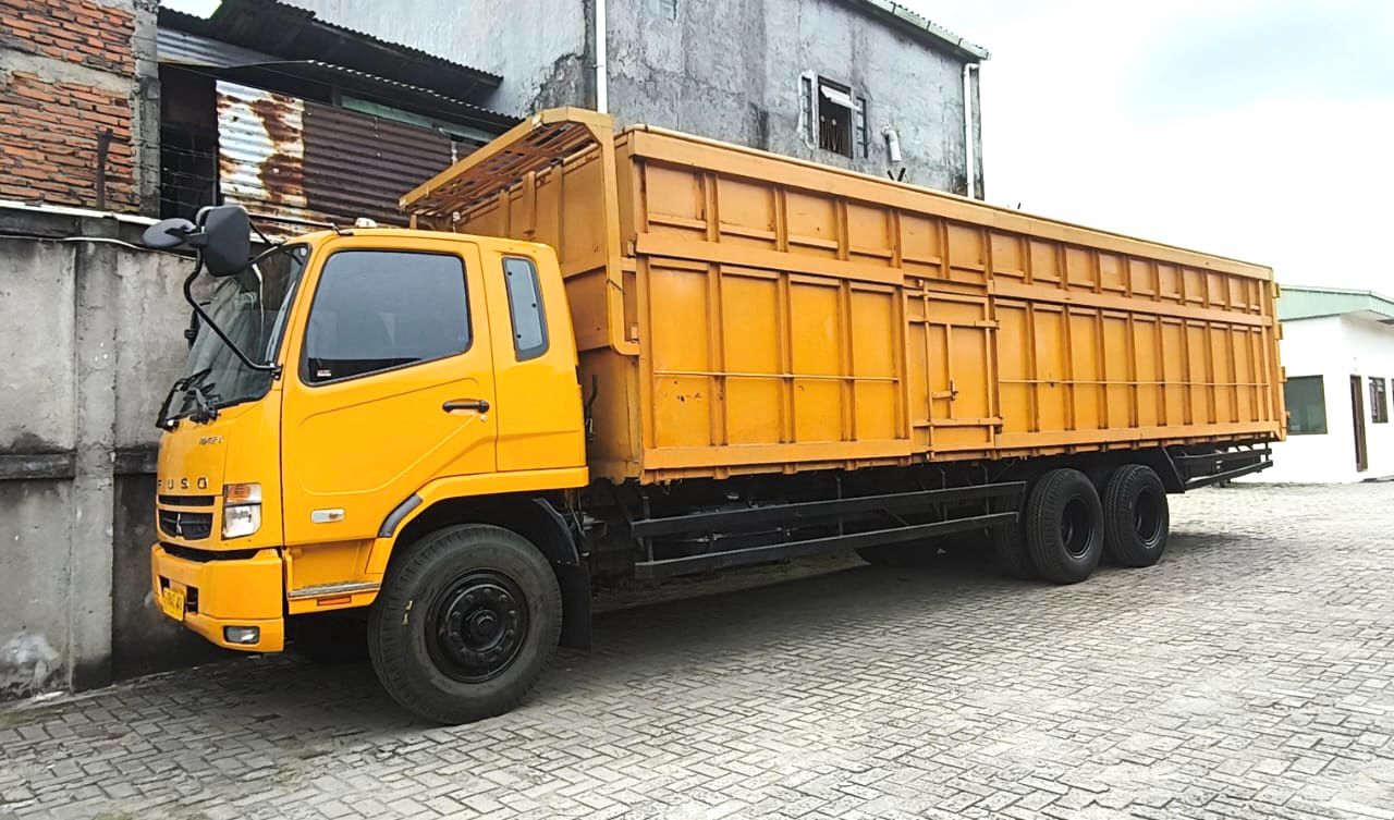MULUS+banBARU MURAH Mitsubishi Fuso tronton 6x2 HD 270ps bak besi 2023 ...