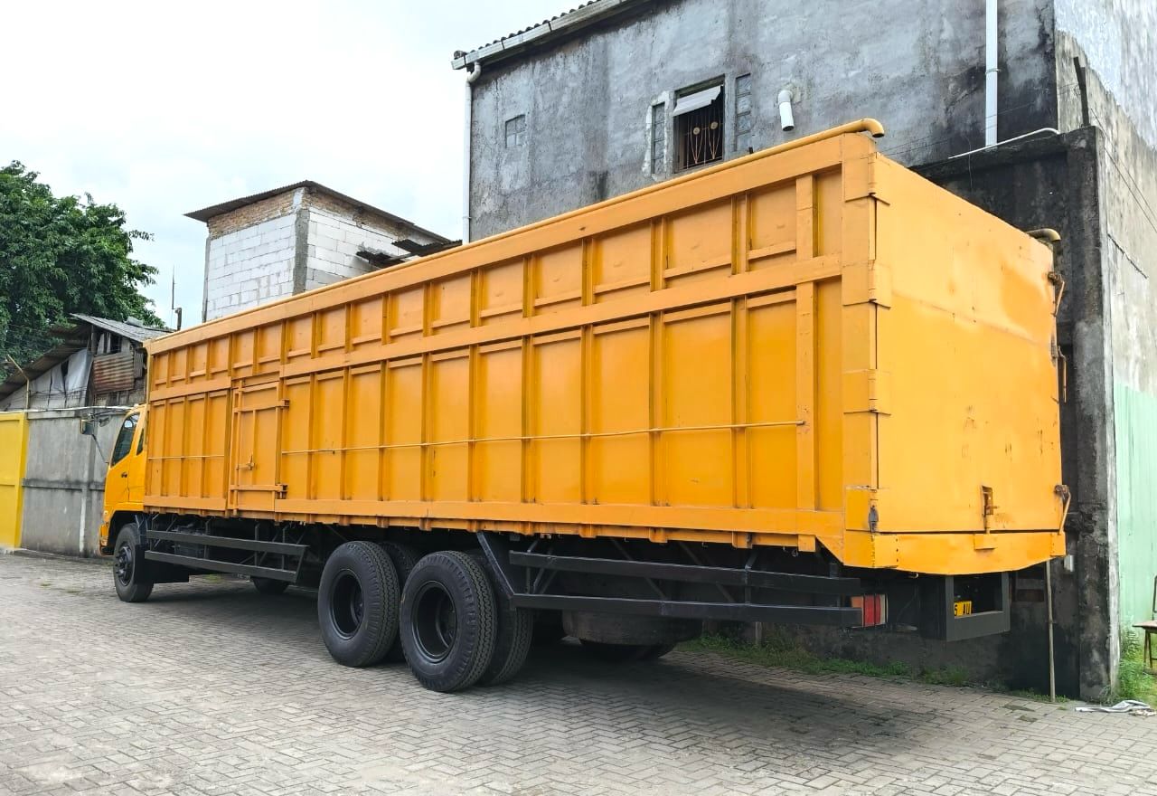 MULUS+banBARU MURAH Mitsubishi Fuso tronton 6x2 HD 270ps bak besi 2023 ...